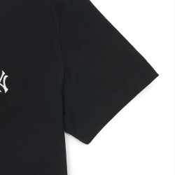 【省92.42元】美国职棒大联盟女士T恤_MLB T恤男女百搭休闲经典纯色圆领25春季3ATSB0153-50BKS-L多少钱-什么值得买