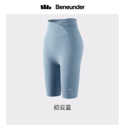 【省117元】蕉下女士打底裤_Beneunder 蕉下 裸感打底裤女夏防晒骑行鲨鱼裤收腹提臀芭比裤高腰瘦腿瑜伽裤多少钱-什么值得买