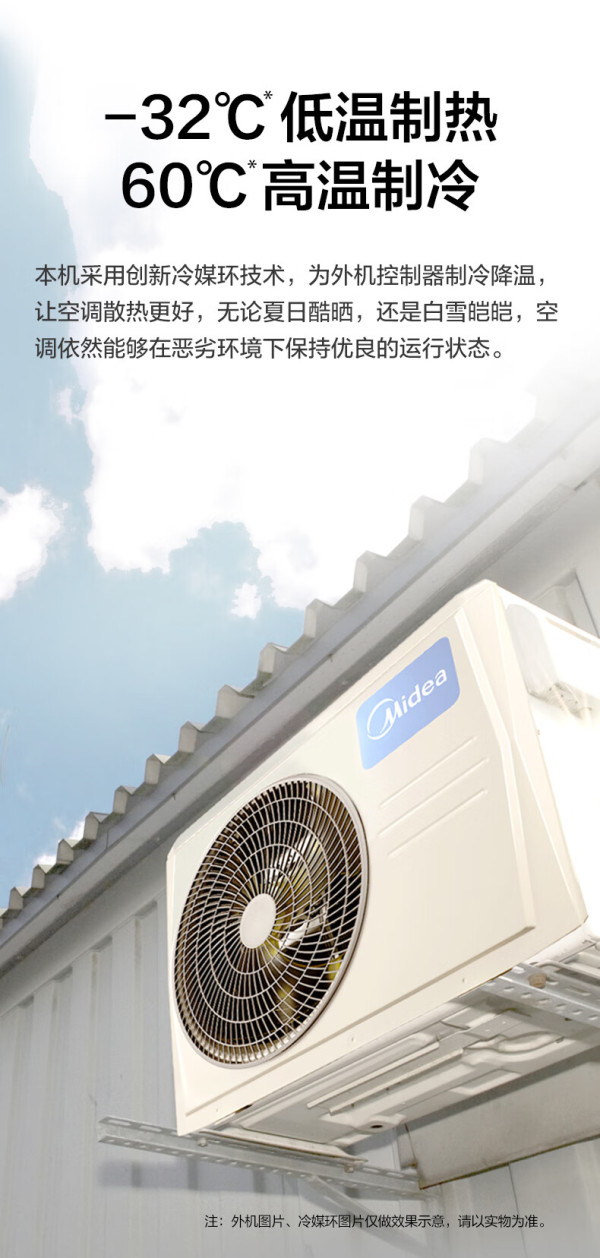 Midea 美的 KFR-72GW/G1-1A 新一级能效 壁挂式空调 3匹【报价 价格 评测 怎么样】 -什么值得买