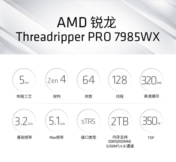 AMD Threadr线程撕裂者PRO 7965WX CPU 4.2GHz 24核48线程【报价 价格 评测 怎么样】 -什么值得买