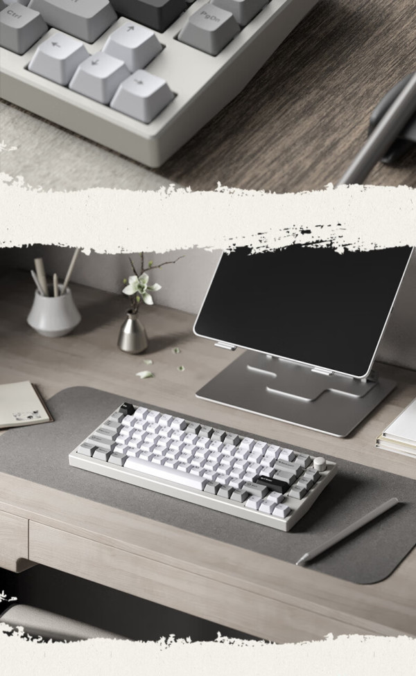 SKN 青鸟75 81键 三模机械键盘 景泰 瑰夏拿铁轴 RGB【报价 价格 评测 怎么样】 -什么值得买