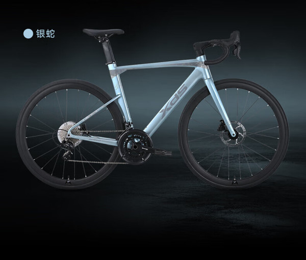 喜德盛（xds）25款AD300全内走公路车20速油碟铝合金桶轴自行车成人ad300 绯蛇|开箱即骑|免安装调试 480mm 2025|升配不升价【报价 价格 评测 怎么样】 -什么值得买