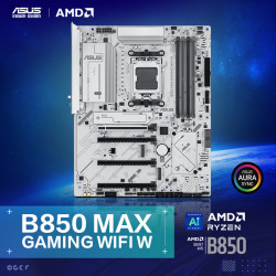 华硕主板_华硕 ASUS B850 MAX GAMING WIFI W 主板 CPU 9700X/9800X3D/9600X(AMD B850/socket AM5)多少钱-什么值得买