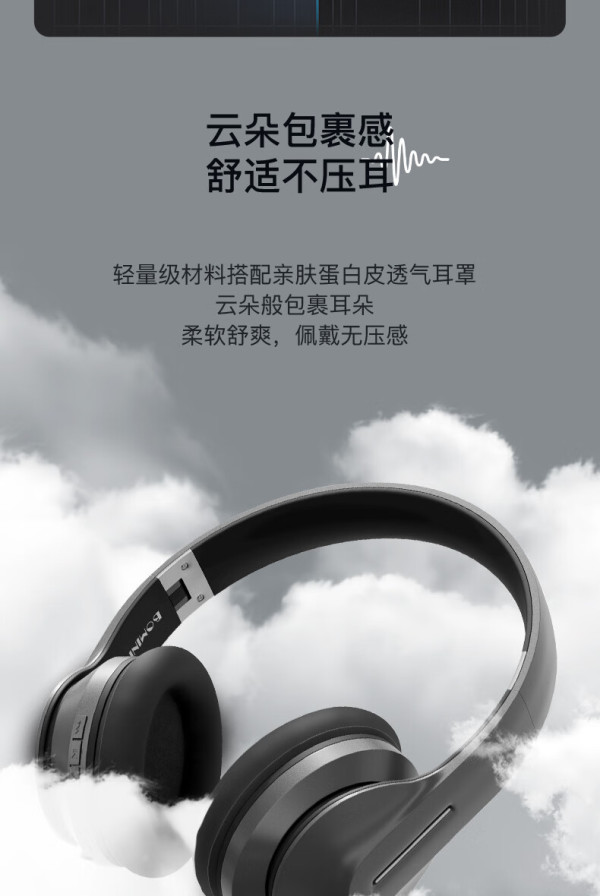 博米尼（BOMINI）耳机无线蓝牙ANC头戴式有线降噪头戴游戏电脑带耳麦高音质 标配【报价 价格 评测 怎么样】 -什么值得买