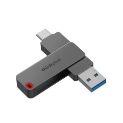thinkplusU盘_thinkplus 联想32GB Type-C USB3.2 双接口U盘手机电脑通用大容量 办公商务U盘TPU301系列多少钱-什么值得买