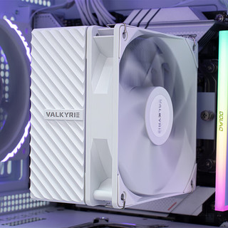 瓦尔基里（VALKYRIE）AQ125 WHITE VK CPU风冷散热器 逆重力四热管直触 12CM风扇 支持LGA1700 AM5【报价 ...