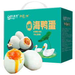 名渔湾方便食品_名渔湾 咸海鸭蛋年货礼盒65g*20枚 共1300g 沙香流油 开袋即食多少钱-什么值得买