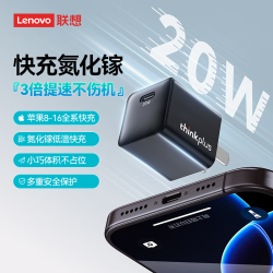 thinkplus充电器_thinkplus 口红电源 20W 黑色多少钱-什么值得买