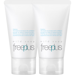 【省49元】芙丽芳丝洁面乳_freeplus 芙丽芳丝 洁面乳 60g*2 （赠15g皑丽防晒霜+爽肤水30ml）多少钱-什么值得买