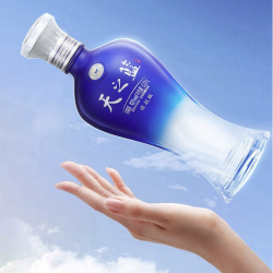 【省261元】经典白酒_洋河 蓝色经典 天之蓝 口感绵柔浓香型白酒 46度 480mL 2瓶 礼盒天之蓝小飞天*6多少钱-什么值得买