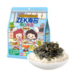 ZEK其他休闲零食_ZEK 每日拌饭海苔 原味芝麻海苔碎饭团 70g（7小包）多少钱-什么值得买