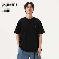【省74.02元】gxgjeans男上装_gxgjeans 男士短袖T恤 黑色 L (175)多少钱-什么值得买