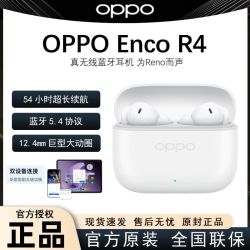OPPO蓝牙耳机_OPPO Enco R4真无线蓝牙耳机2025原装正品oppoencor4新款OPPO耳机多少钱-什么值得买