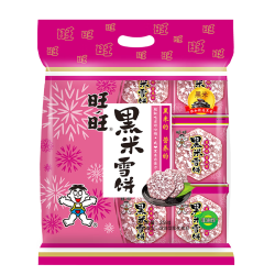 旺旺饼干_旺旺 黑米雪饼 258g多少钱-什么值得买