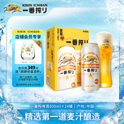 麒麟工业啤酒_KIRIN 麒麟 一番榨黄啤酒 500ml*24听多少钱-什么值得买