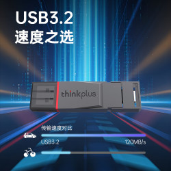 【省28.8元】thinkplusU盘_thinkplus 联想金属U盘 128G USB3.2高读速Type-C双接口手机电脑两用u盘 TU280系列 128GB多少钱-什么值得买