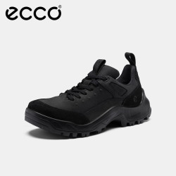 【省939元】爱步男士休闲鞋_ecco 爱步 户外运动鞋男 休闲跑步鞋登山徒步鞋耐磨抓地鞋子 越野822354 HL 黑色 ...